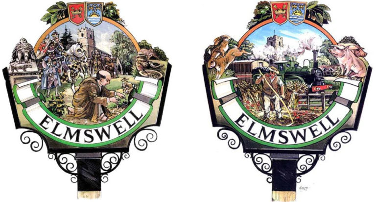 The history of Elmswell's village sign - Elmswell Info